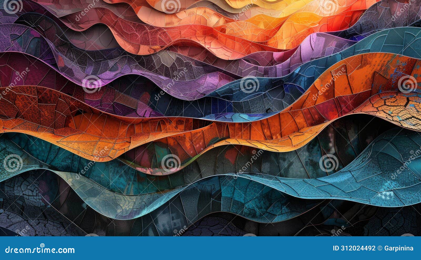 Digital Art Pieces Generated By Algorithms Creating Abstract And Complex Patterns Fluids