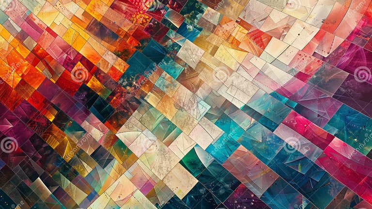Digital Art Pieces Generated By Algorithms Creating Abstract And Complex Patterns Fluids