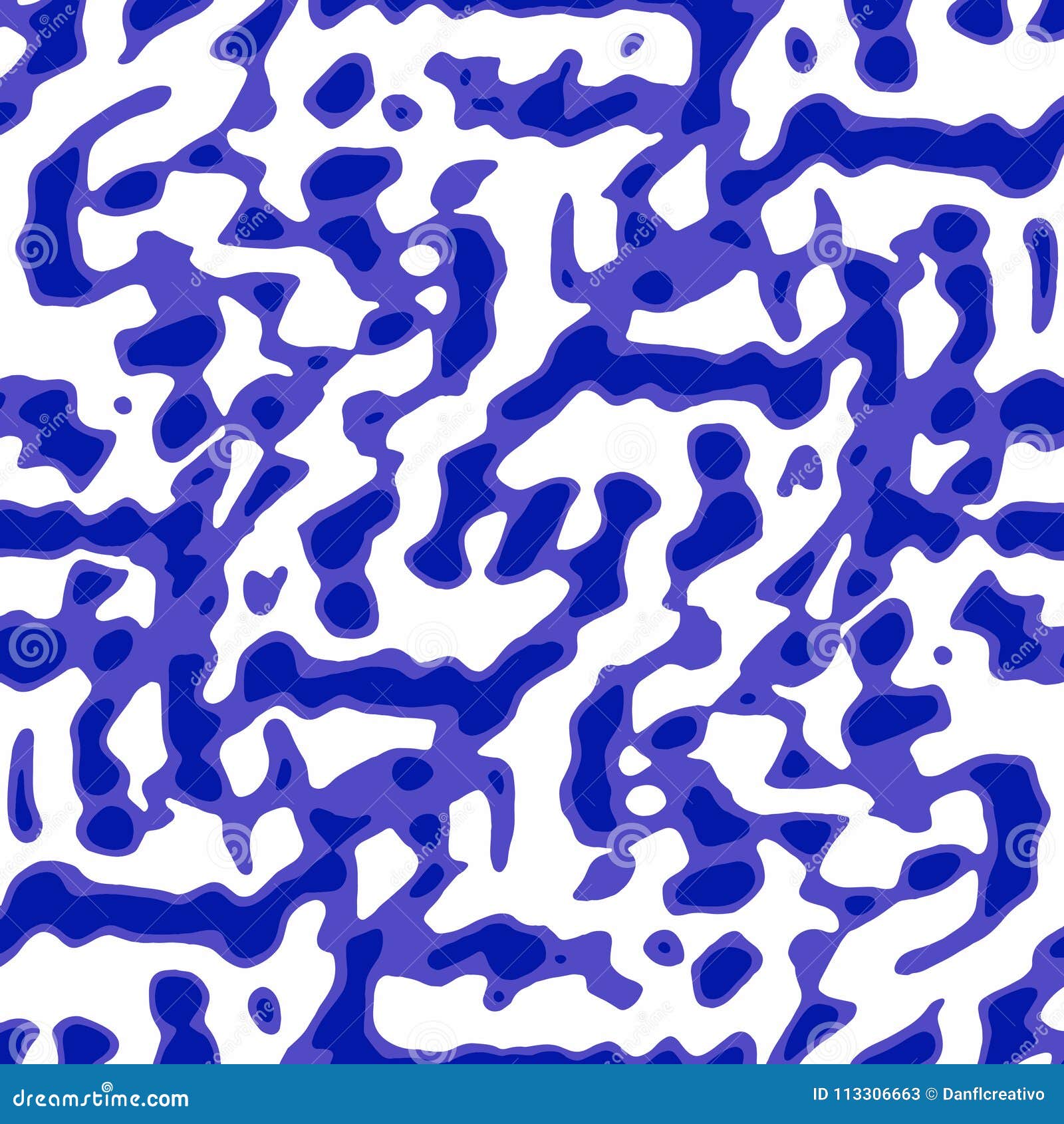 Bright Abstract Camo Pattern Stock Illustration - Illustration of ...