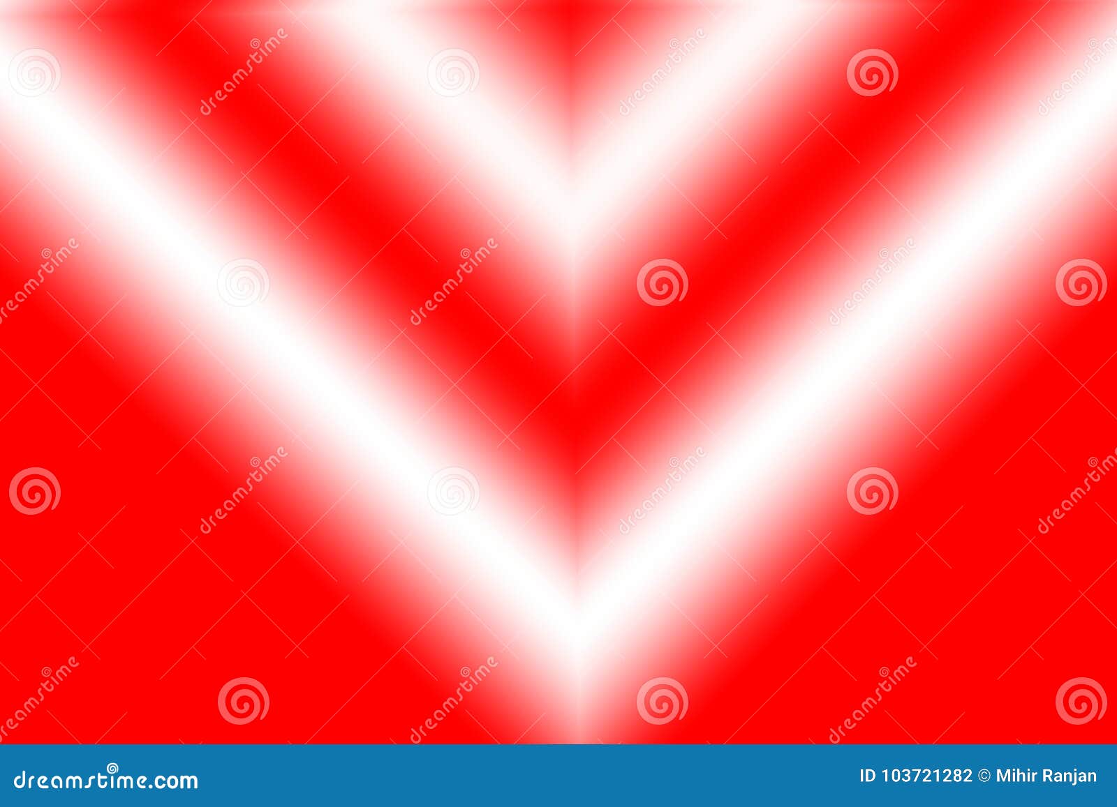 A Digital Art of Vibrant Red Color Geometric Structure. Stock ...