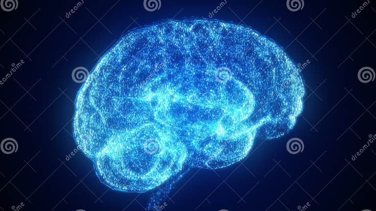 Digital Artificial Intelligence Blue Brain in a Cloud of Binary Data ...