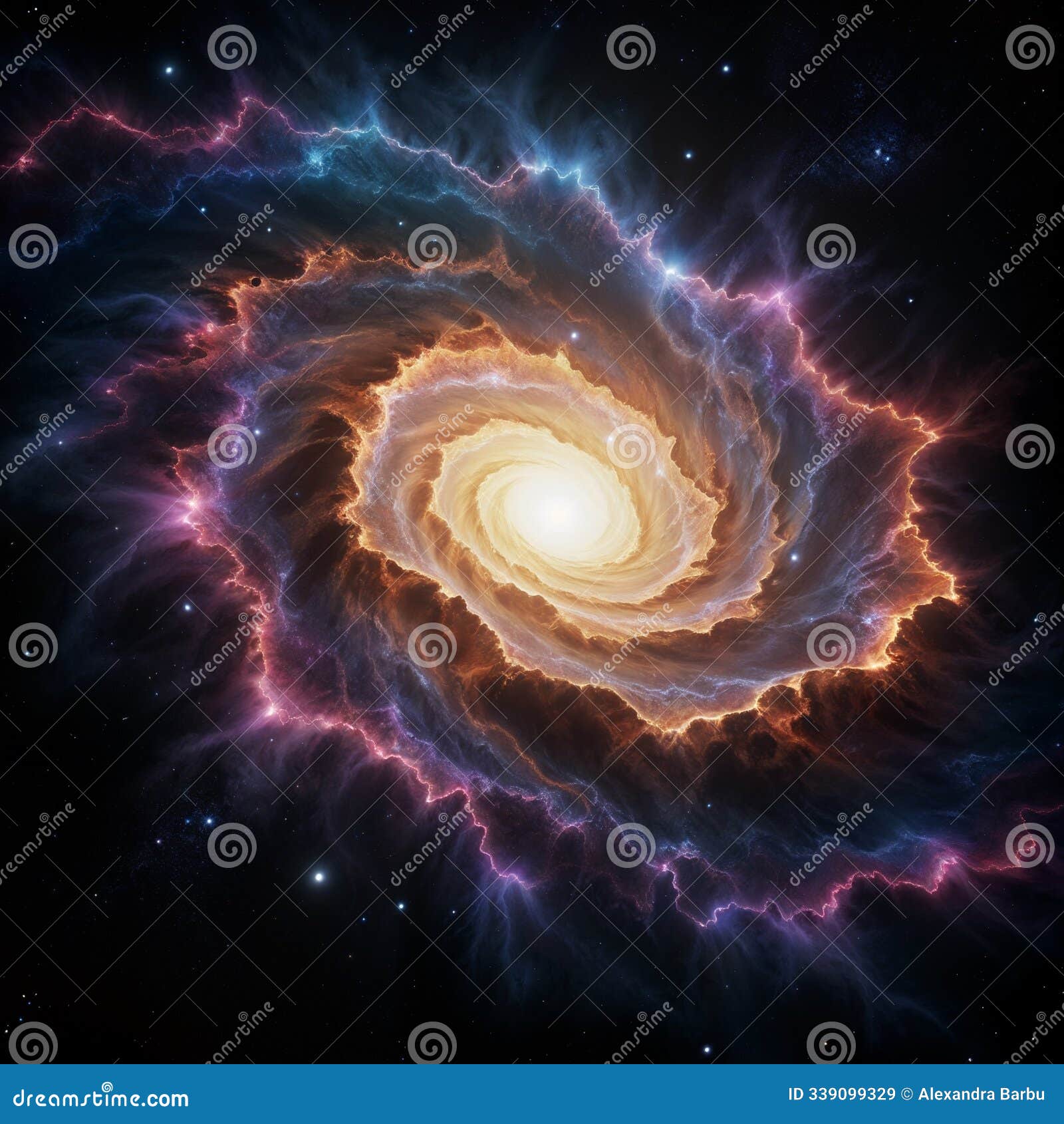 Spiral Galaxy, Nebula, Spiritual Rebirth, Cosmic Power, Source of Life ...