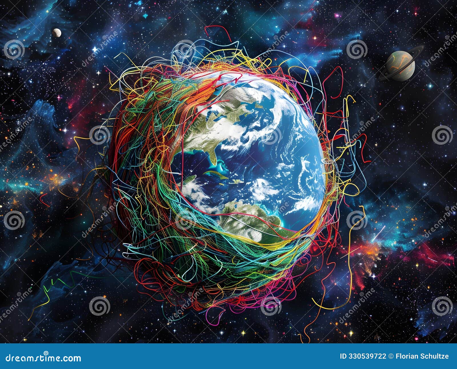 Earth Map Made With Triangles Cartoon Vector | CartoonDealer.com #43241515