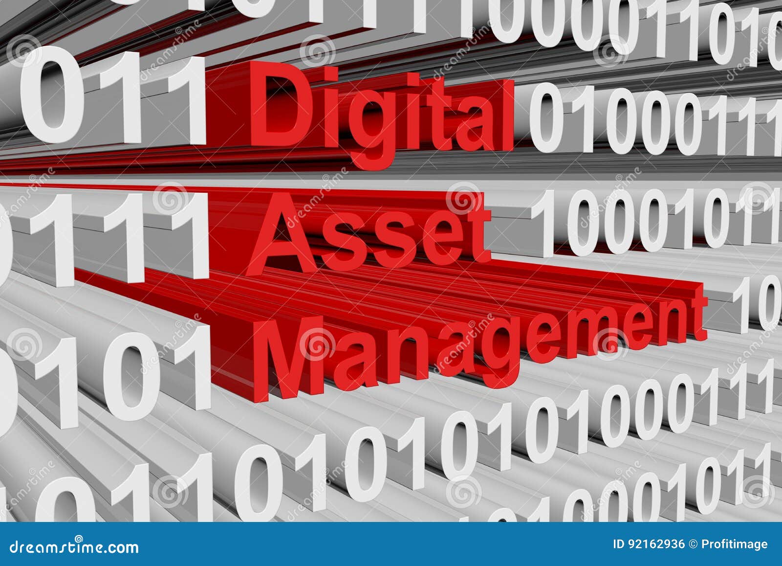 Digital asset management stock illustration. Illustration of digital ...