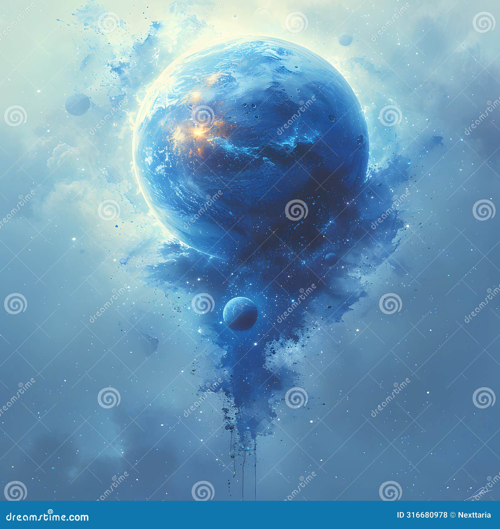 Digital Atlas: Minimalist Map of Our Planet - Concept Art for Creative ...