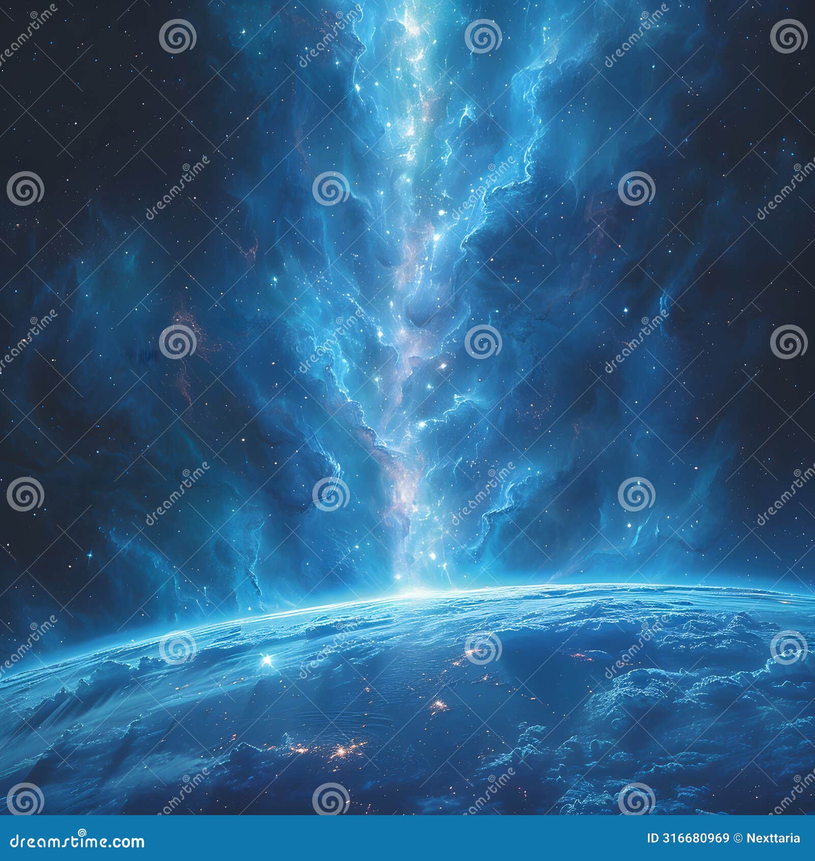 Digital Atlas: a Minimalist Map of Our Planet Stock Illustration ...