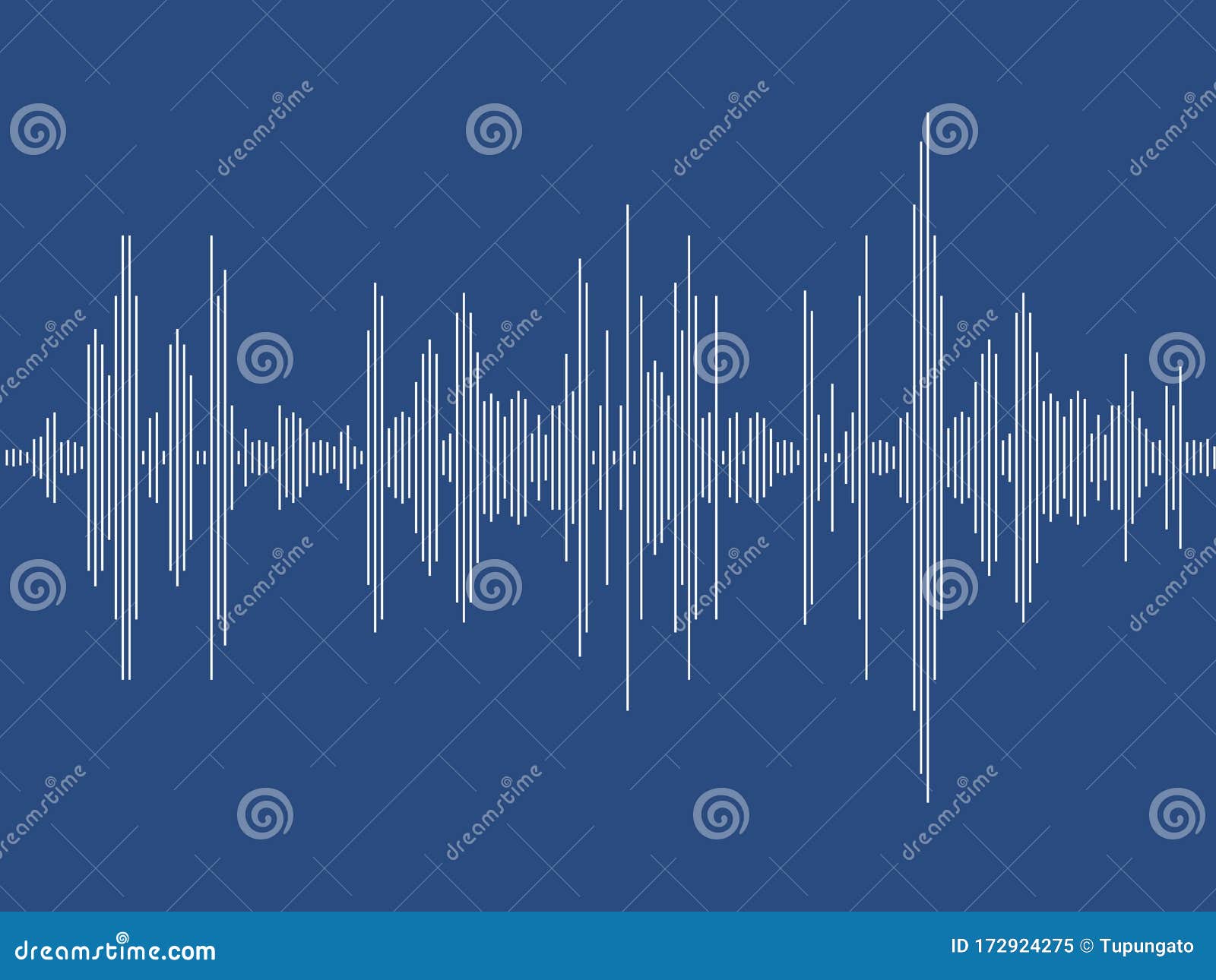 Digital audio vector stock vector. Illustration of wave - 172924275