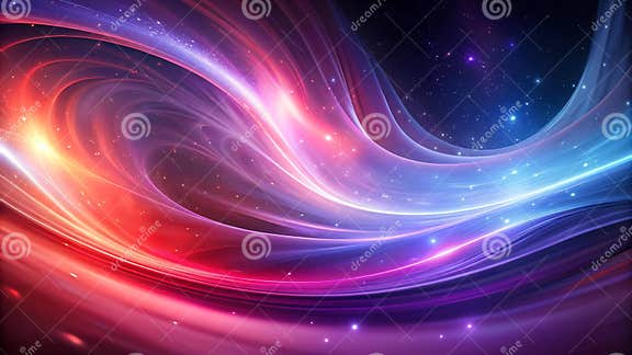 Digital Aurora a Symphony of Binary Code AI Generated Stock Illustration - Illustration of ...