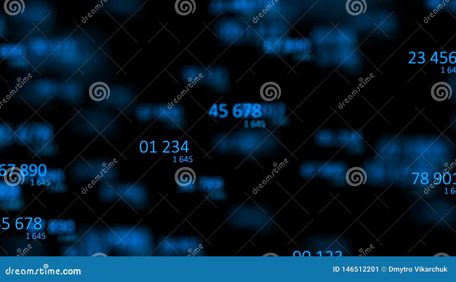 Digital Background. Binary Computer Code. Information Code. 3d ...
