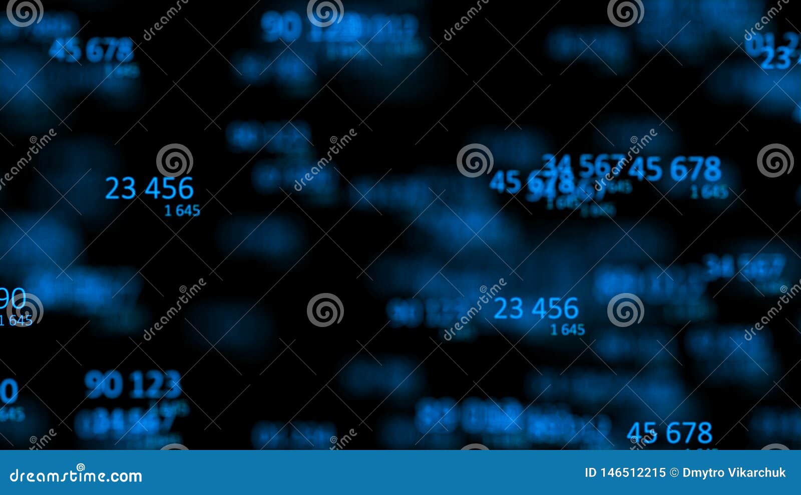 Digital Background. Binary Computer Code. Information Code. 3d ...
