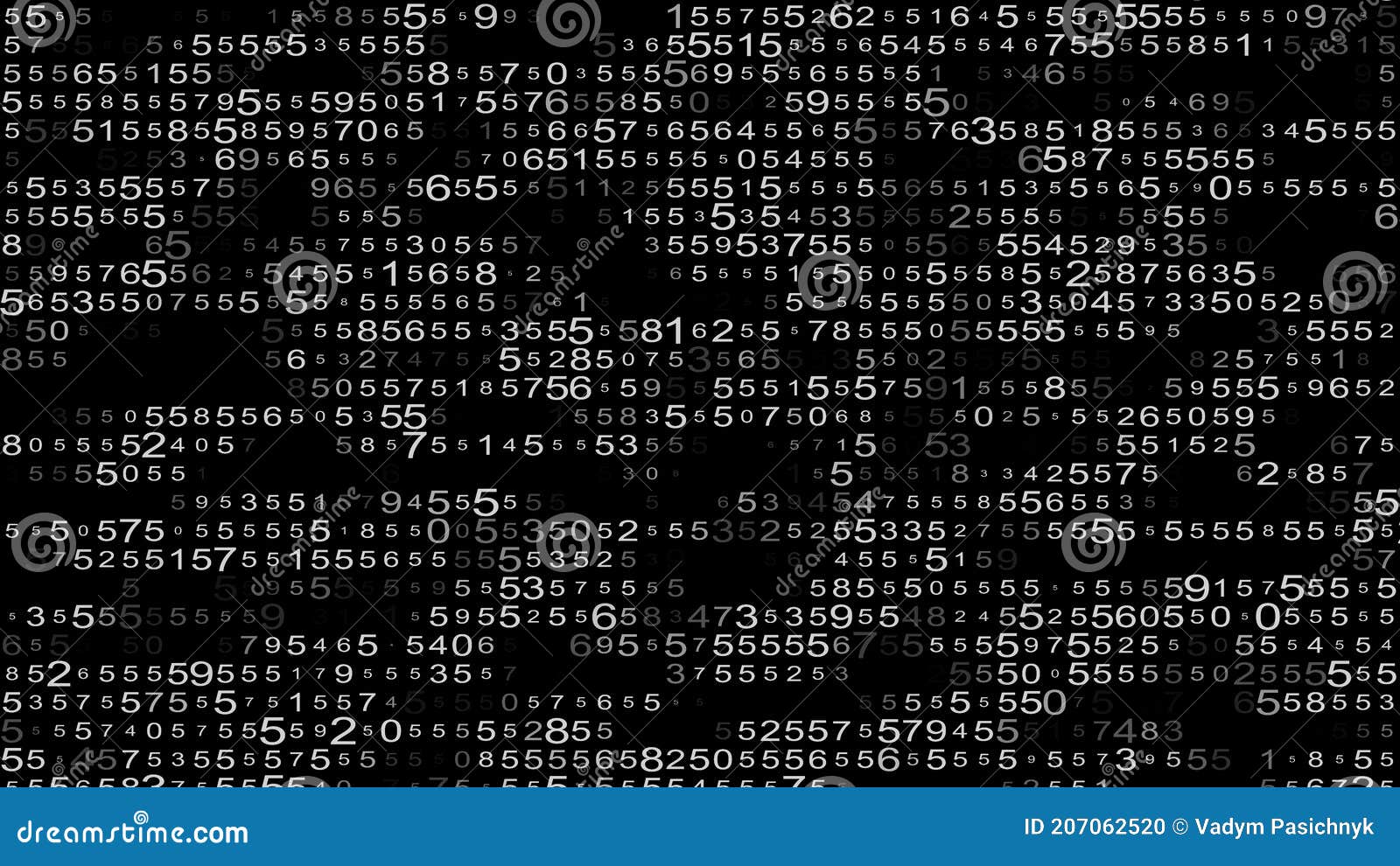 Digital Background Black Matrix. Matrix Background. Binary Computer ...