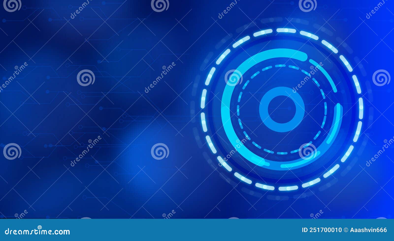 Digital Background with Blue Gradient Colour Stock Illustration ...