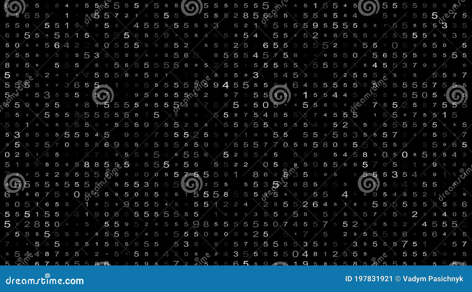 Digital Background Matrix Matrix Background Binary Computer Code Hacker Coding Concept 3d