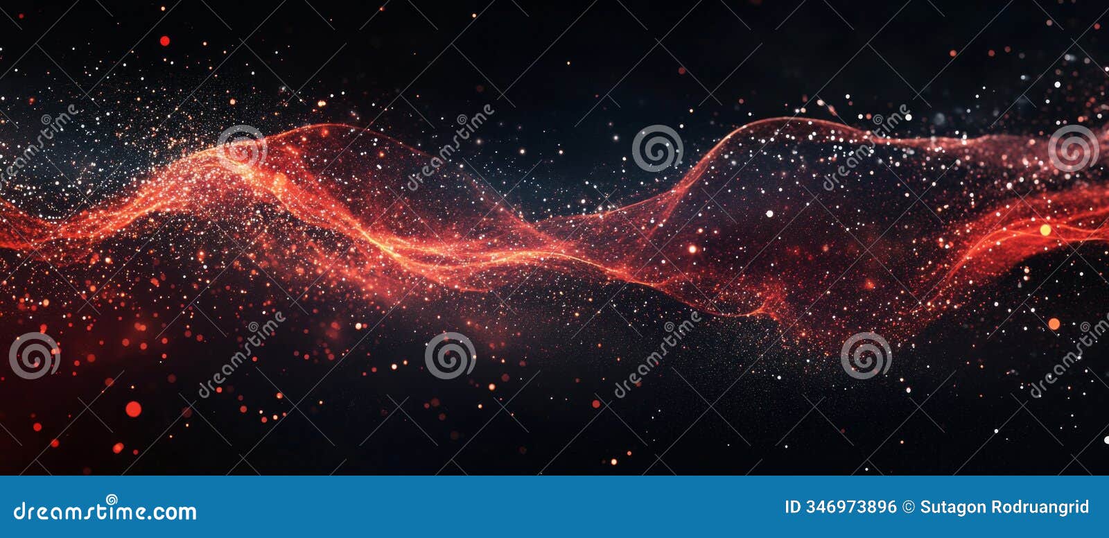 Digital Background Perfect for Tech Processes, Neural Networks, Artificial Intelligence, Data ...