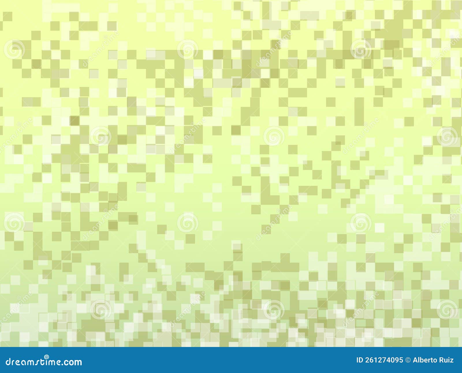 Digital Background with Pixels Over Bright Light Stock Illustration ...