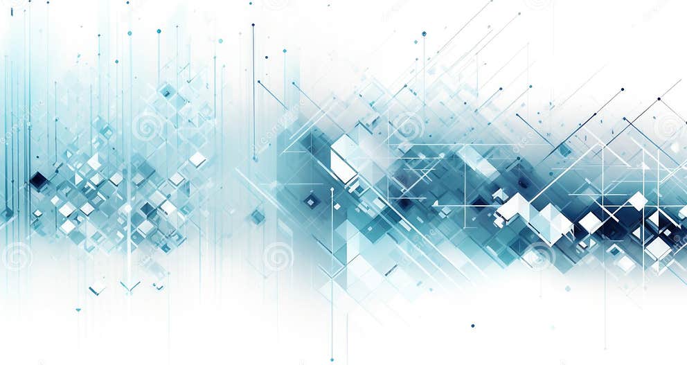 Beautiful Digital Background Stock Illustration - Illustration of ...