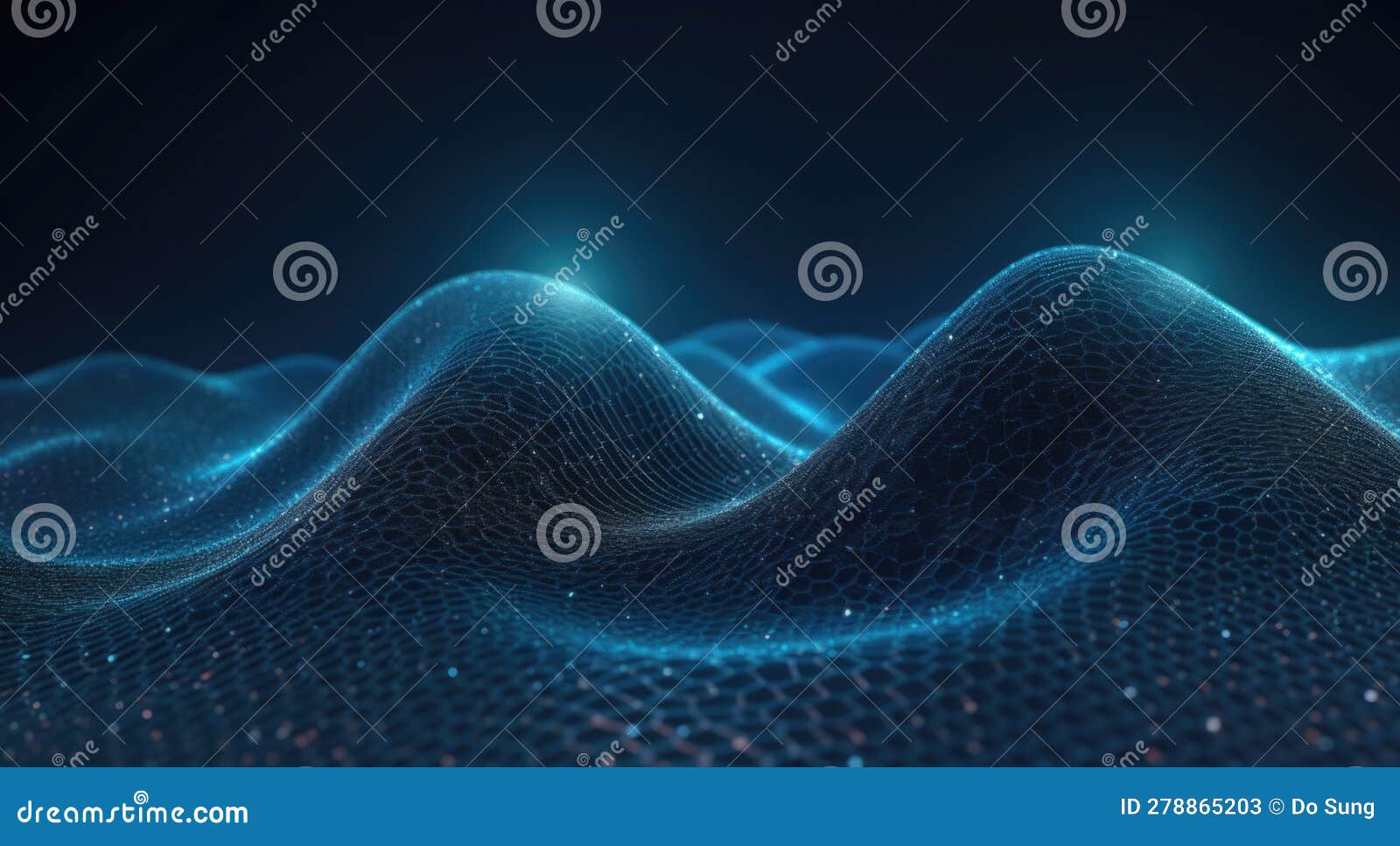 Beautiful Digital Background Stock Illustration - Illustration of ...