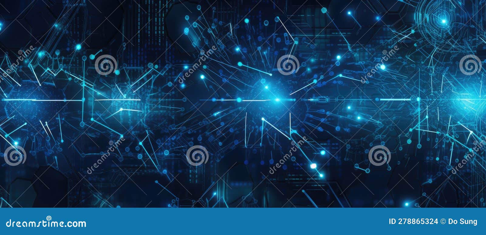 Beautiful Digital Background Stock Illustration - Illustration of ...