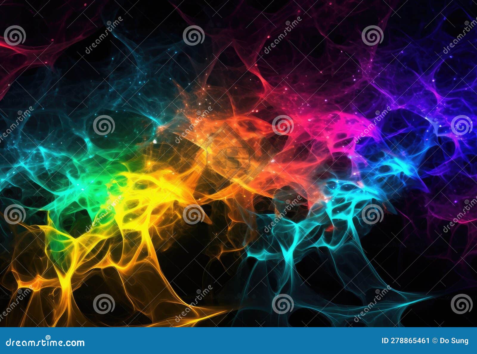 Beautiful Digital Background Stock Illustration - Illustration of ...