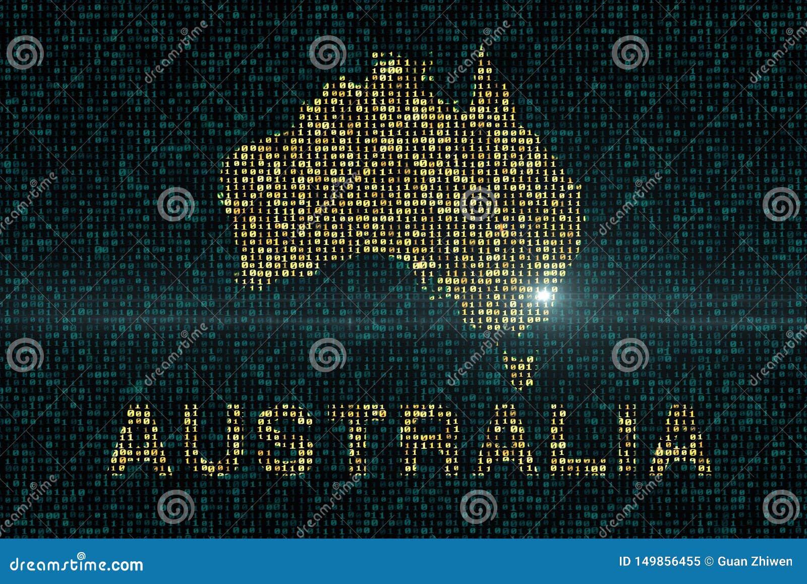 Digital Backgrounds with the Country of Australia Map Stock ...