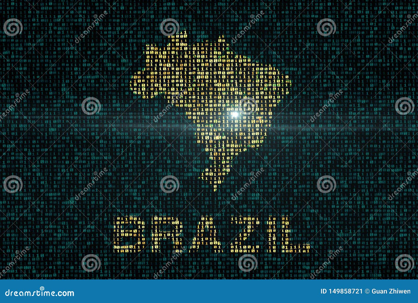 Digital Backgrounds with the Country of Brazil Map Stock Illustration ...