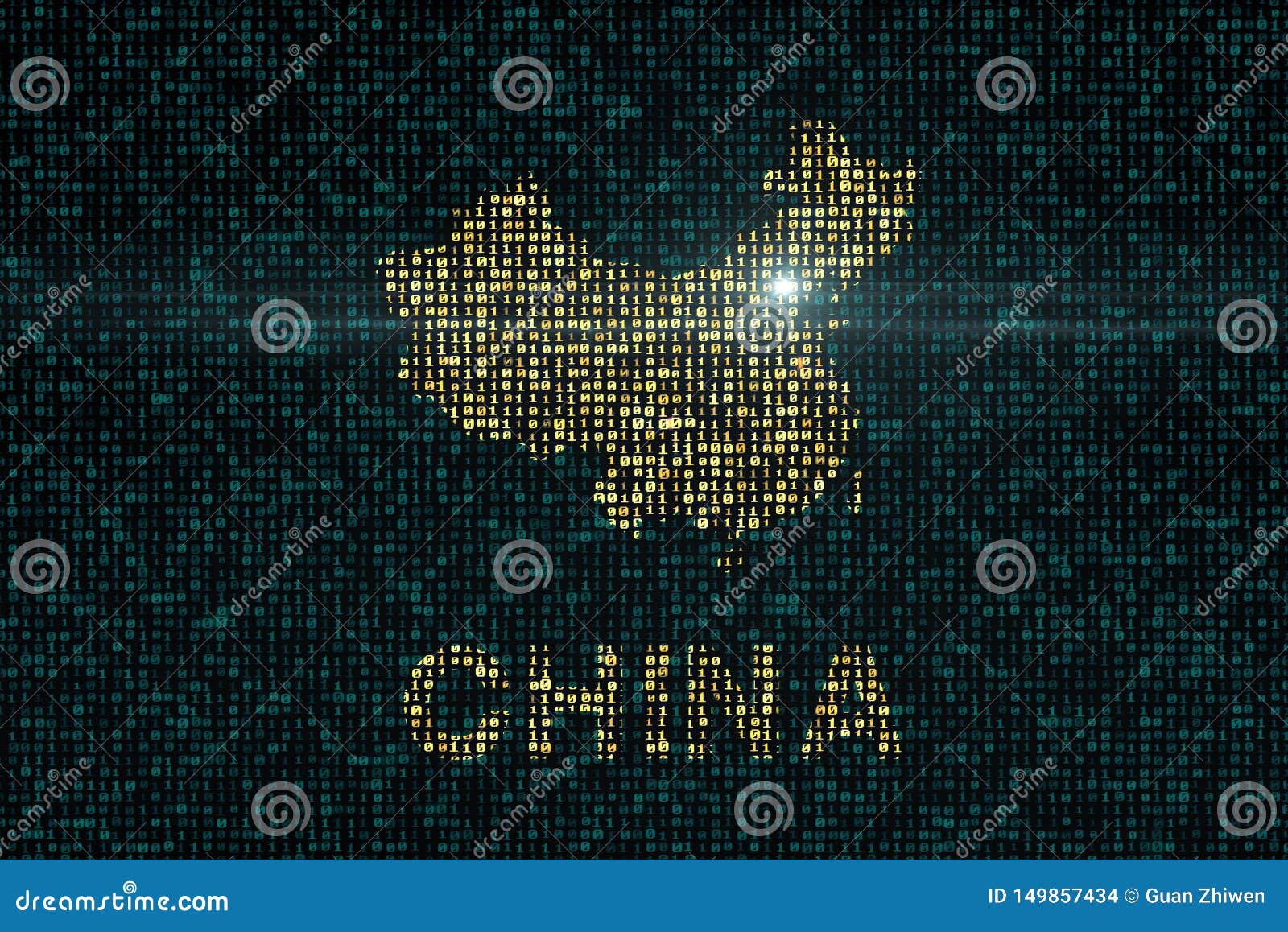Digital Backgrounds with the Country of China Map Stock Illustration ...