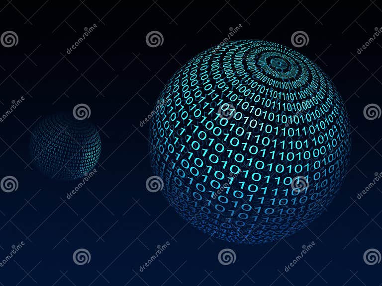 Digital ball stock illustration. Illustration of ball - 9950359