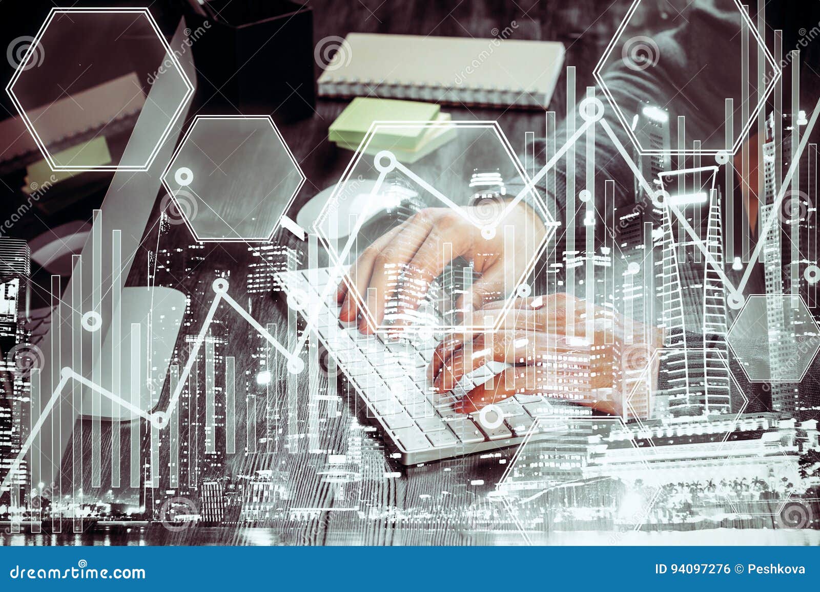 Digital banking concept stock photo. Image of computer - 94097276