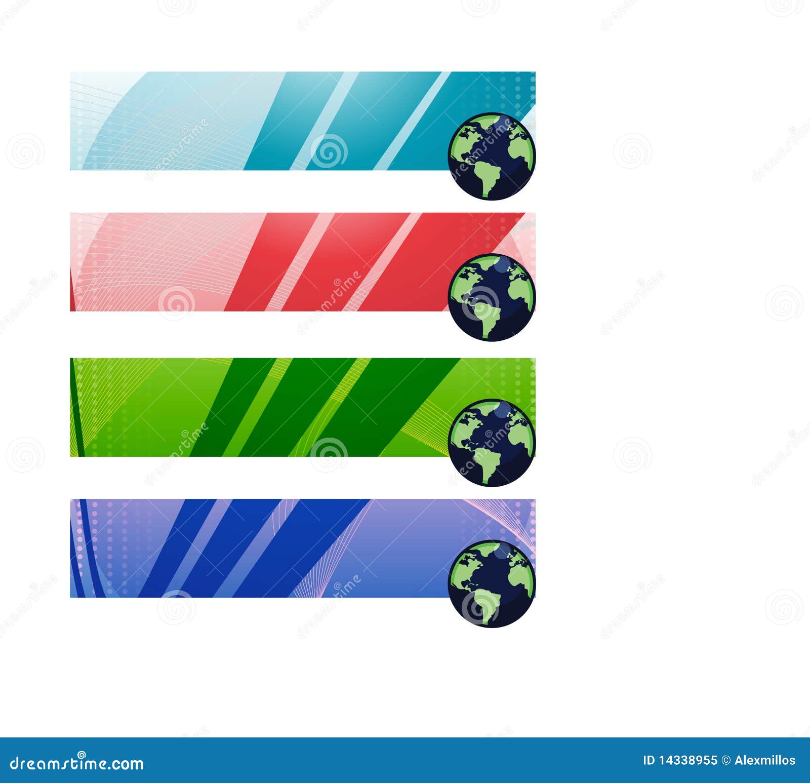 Digital banners / vector stock vector. Illustration of colourful - 14338955