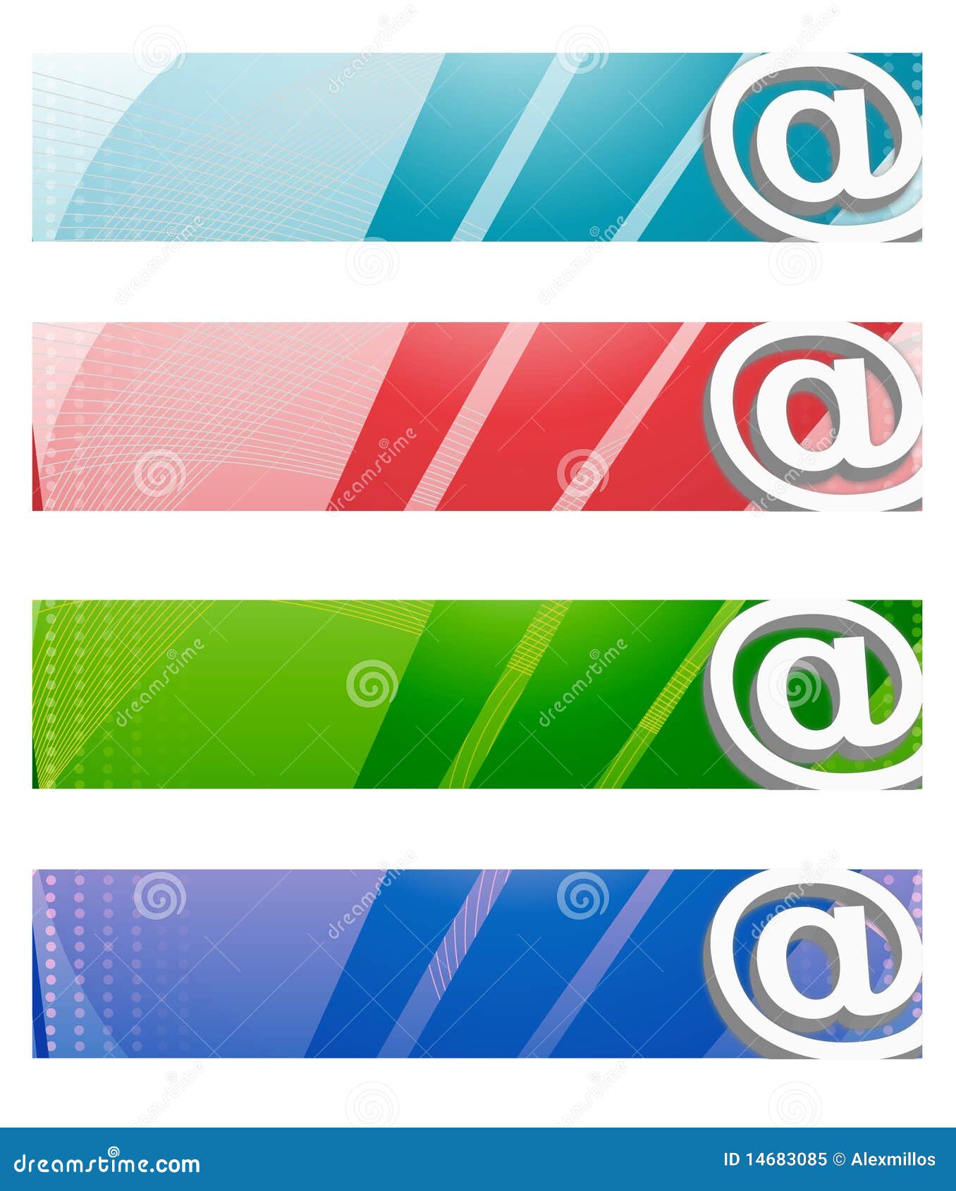 Digital banners / vector stock vector. Illustration of digital - 14683085