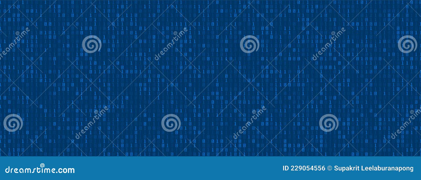 Digital Binary Code Data Background, Computer Numbers,technological Concept Stock Vector ...