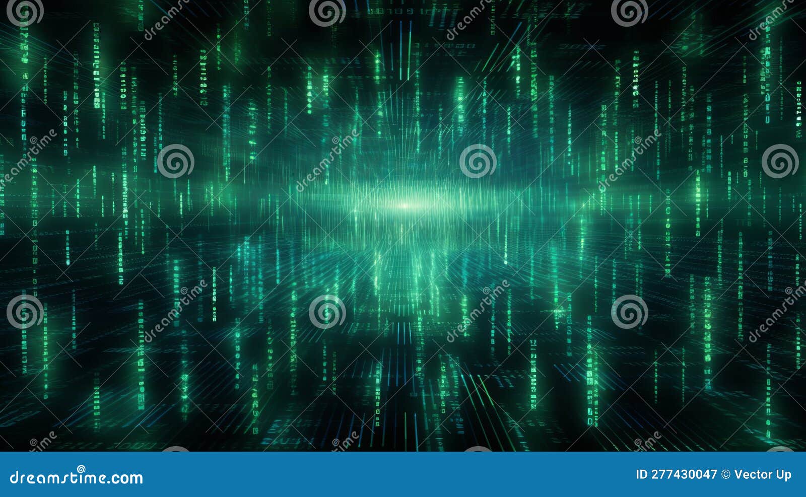 Digital Binary Code Matrix Background. Generative AI Stock Illustration ... Digital Binary Code Matrix Background. Generative AI Stock Illustration ...