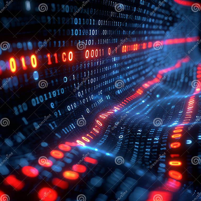 Digital Binary Data Encryption Computer Virus Abstract Secure