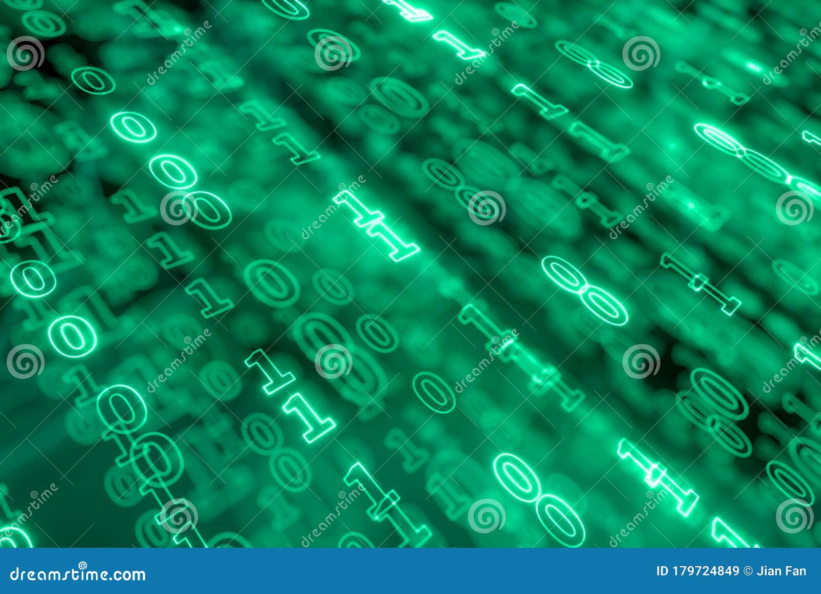 Digital Binary Data and Streaming Binary Code Background, 3d Rendering ... Digital Binary Data and Streaming Binary Code Background, 3d Rendering ...