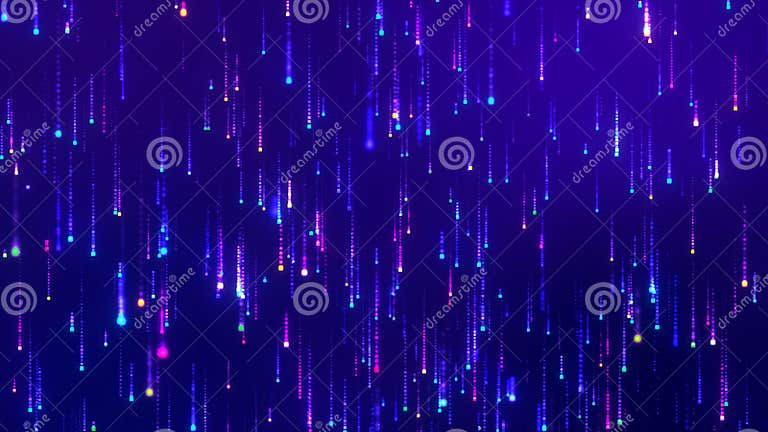 Digital Binary Data, Streaming Code Background. Background Matrix. Hacker Programming Coding ...