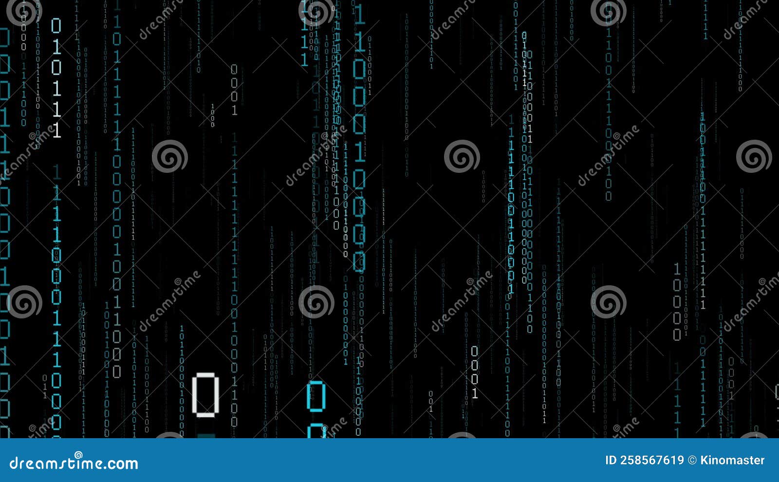Digital Binary Data Streaming Code Background Matrix Background