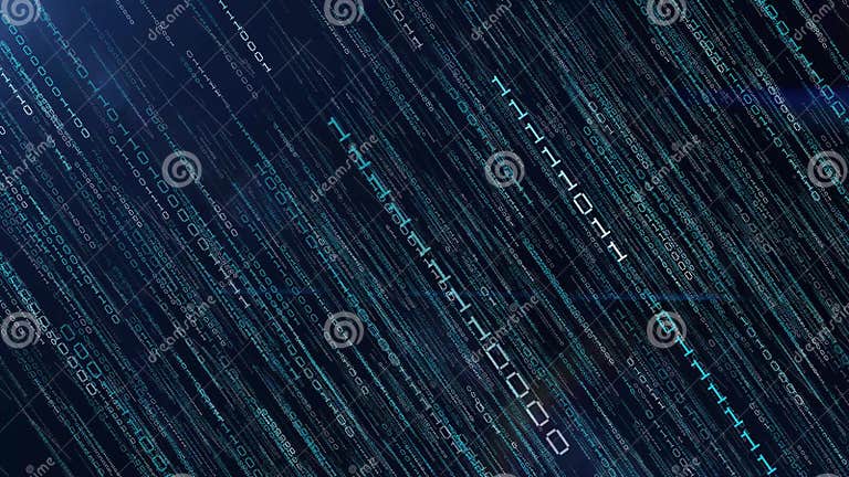 Digital Binary Data, Streaming Code Background. Matrix Background. Programming. Coding. Hacker ...