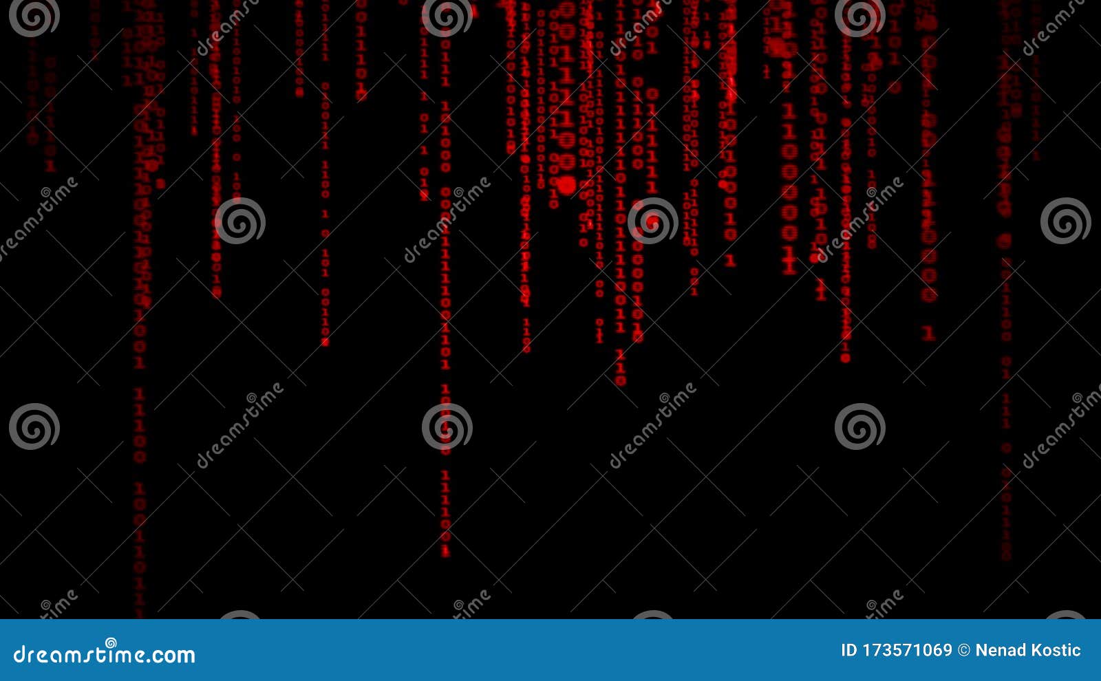Matrix Dropping Code. Virus Danger. Interesting Background Sci-fi ...