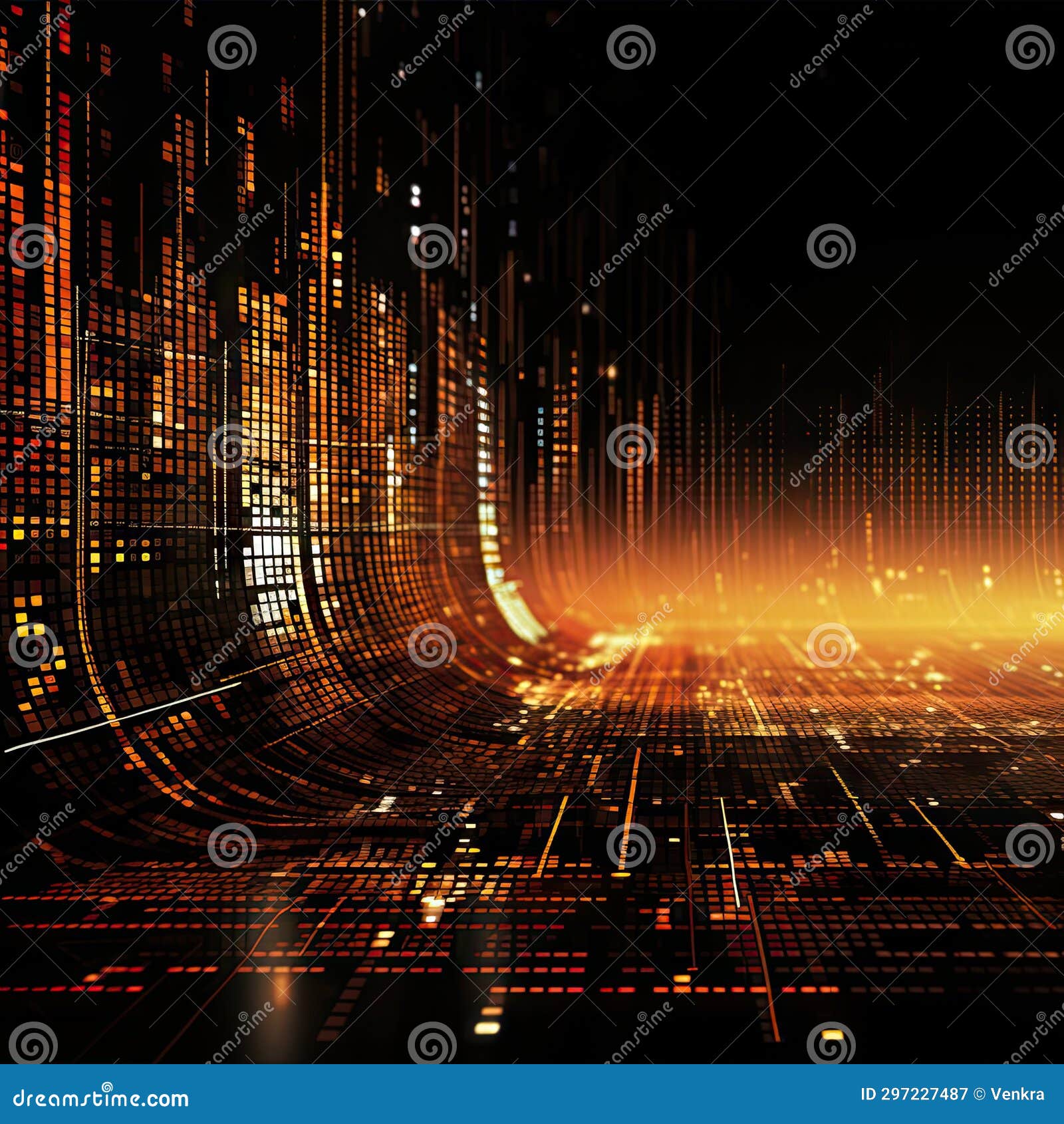 Digital Binary Website Header Banner Stock Image - Image of digital ...