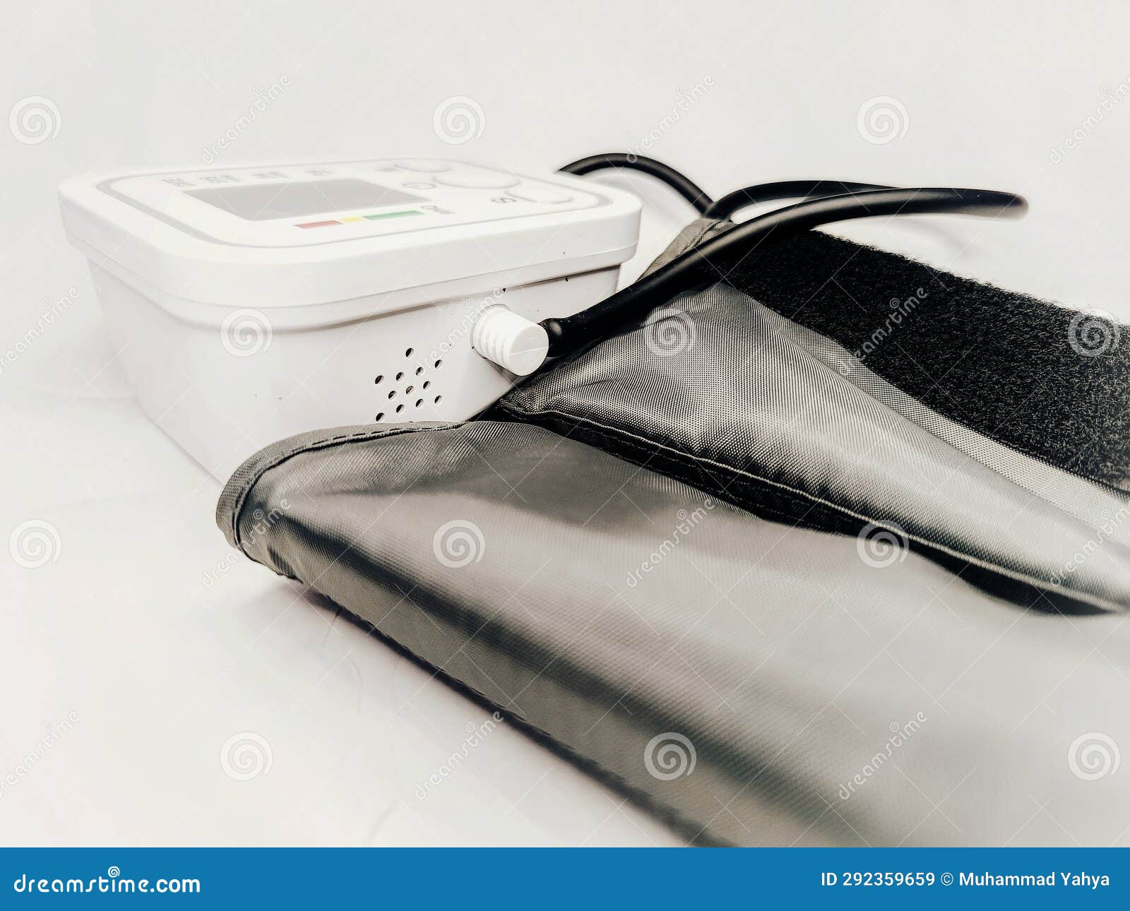 Digital Blood Pressure Measuring Device Stock Image - Image of ...