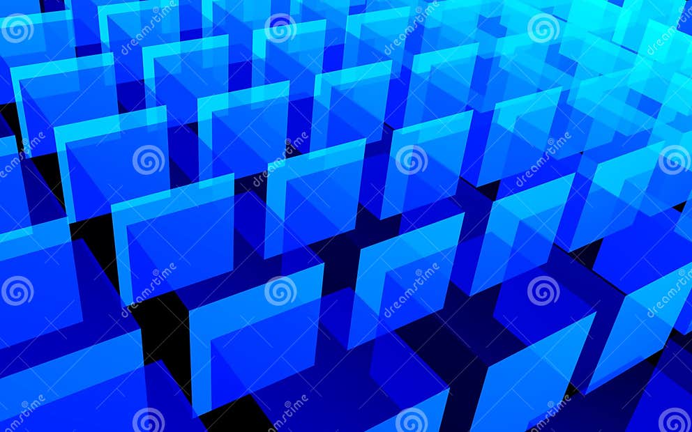 Digital blue background stock illustration. Illustration of prism - 4967168