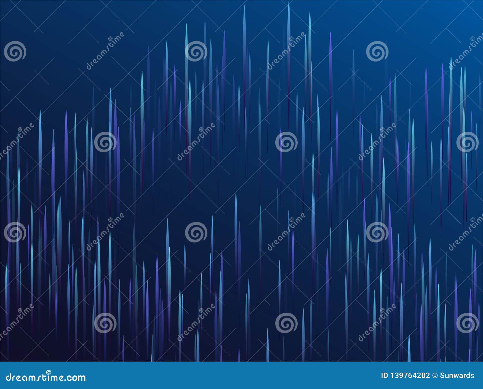 Digital Blue Lines Streams Visual Optic Technology Stock Vector ...