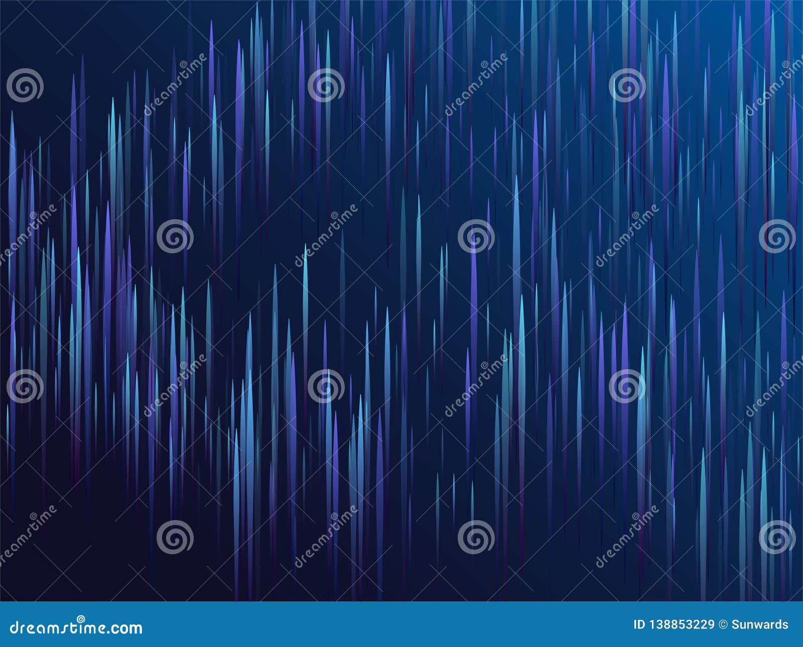 Digital Blue Lines Streams Visual Optic Technology Stock Vector ...