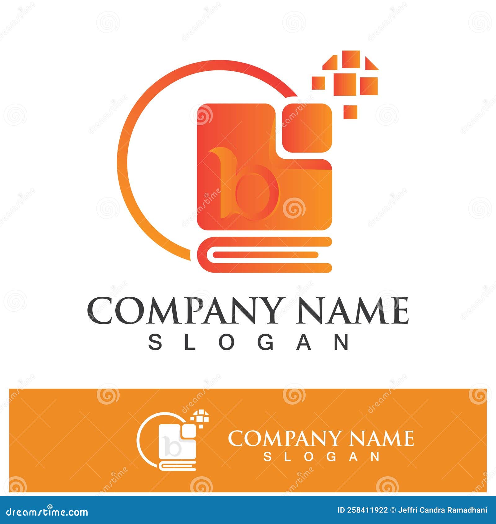 Digital Book Logo Icon Technology Vector Stock Vector - Illustration of ...