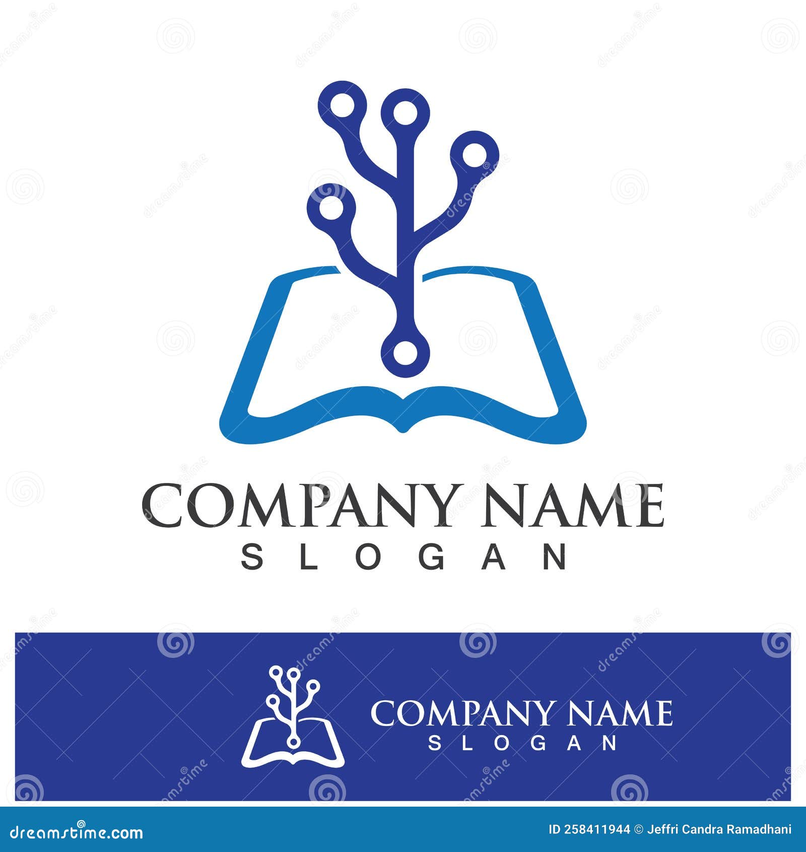 Digital Book Logo Icon Technology Vector Stock Vector - Illustration of ...