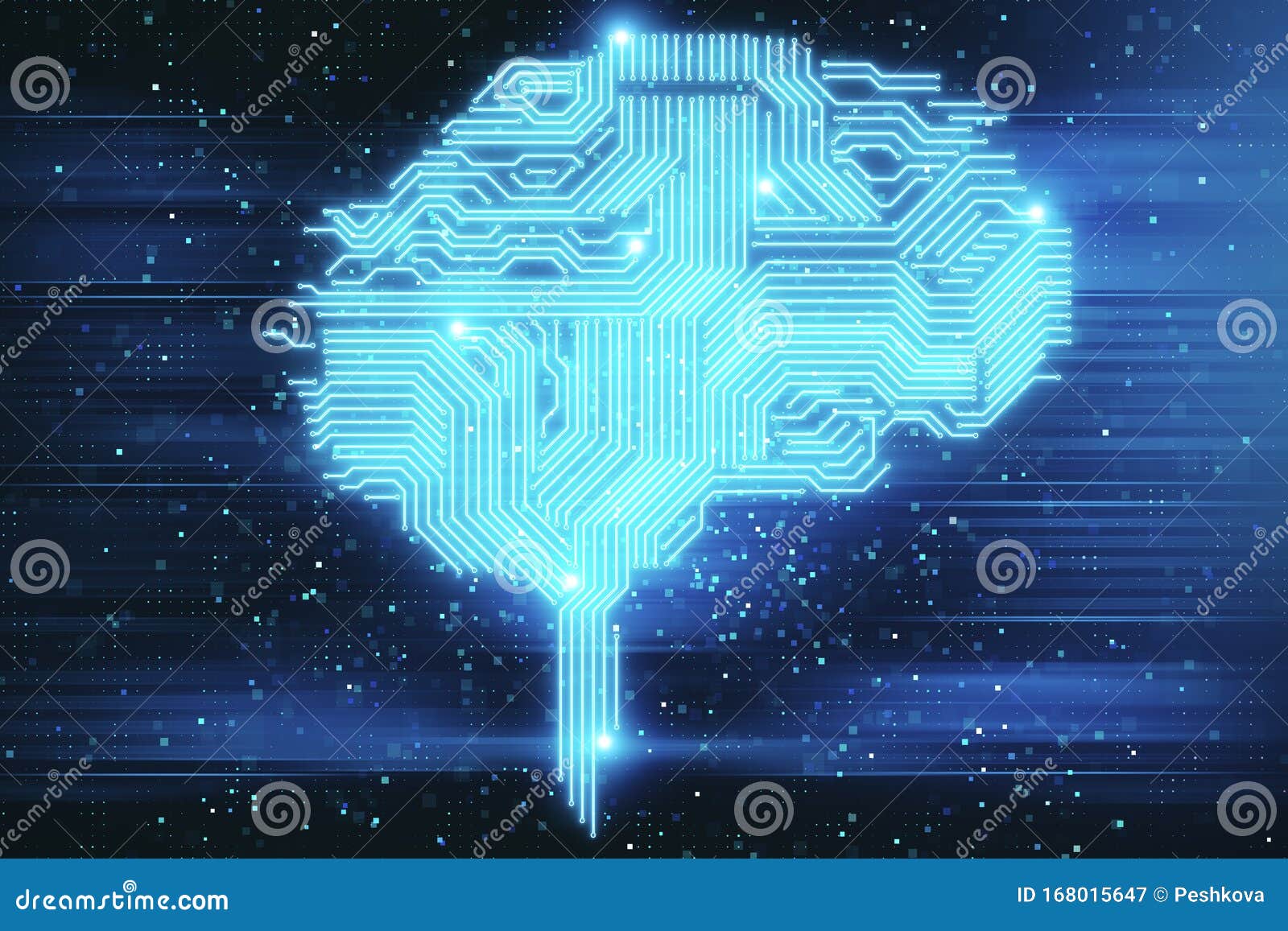 Brain. Background With Brain. The Concept Of Thinking. Brain Neurons ...