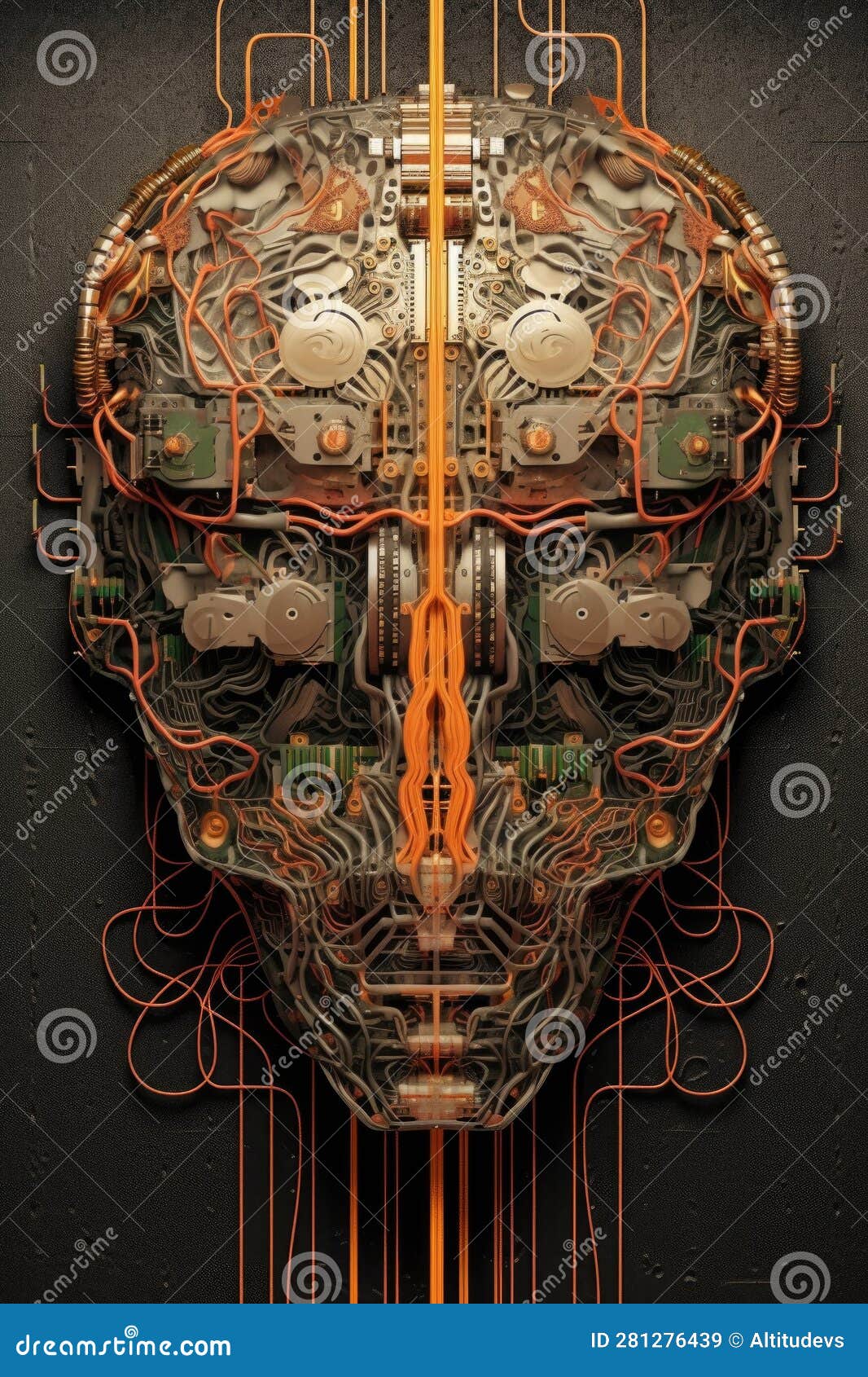 Digital Brain with Circuit Board Connections Stock Image - Image of ... Digital Brain with Circuit Board Connections Stock Image - Image of ...