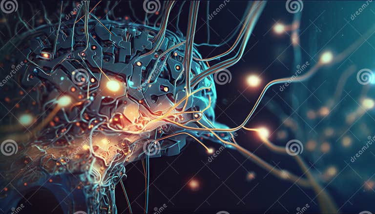 Digital Brain Machine - Artificial Intelligence - Generative AI, AI ...