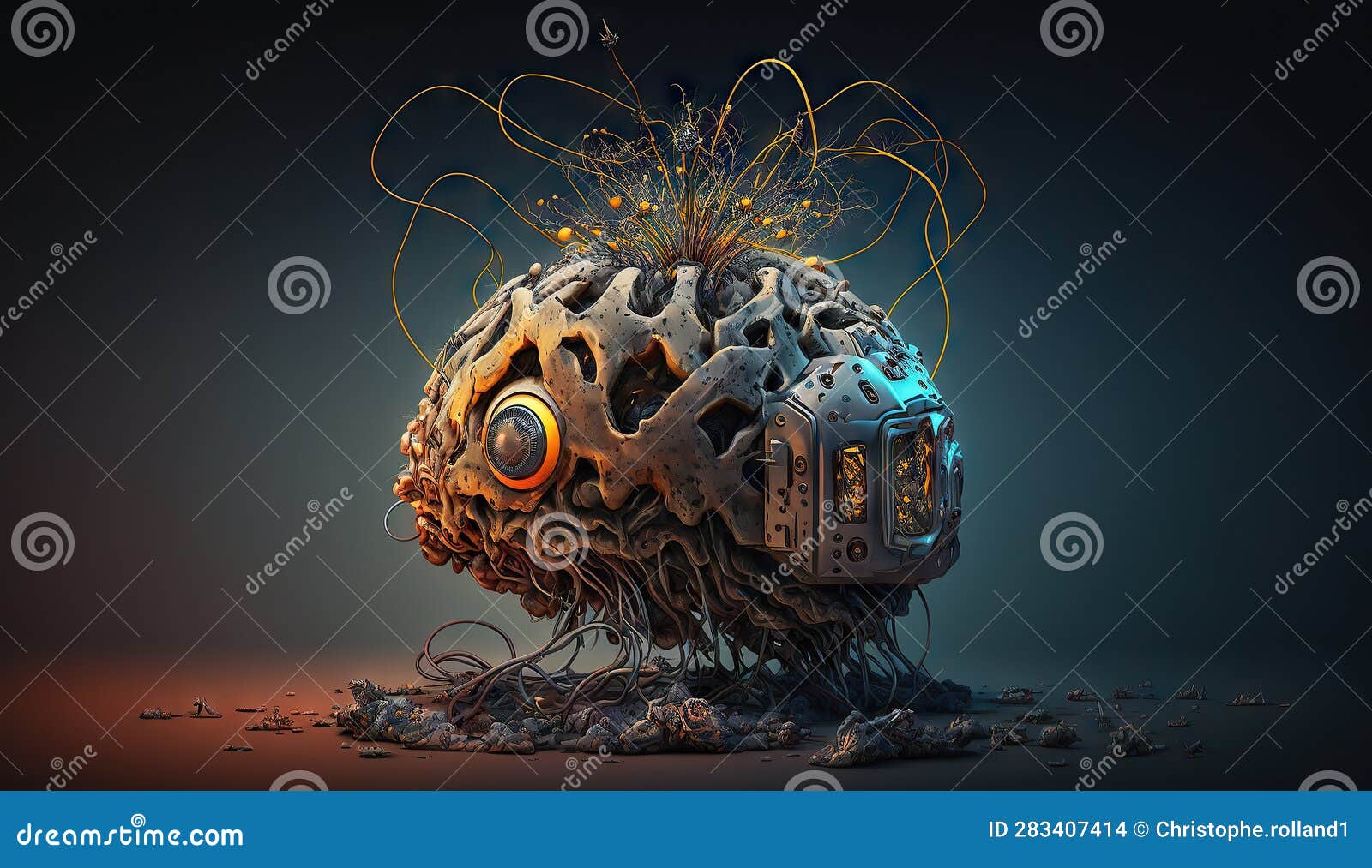 Digital Brain Machine - Artificial Intelligence - Generative AI, AI ...