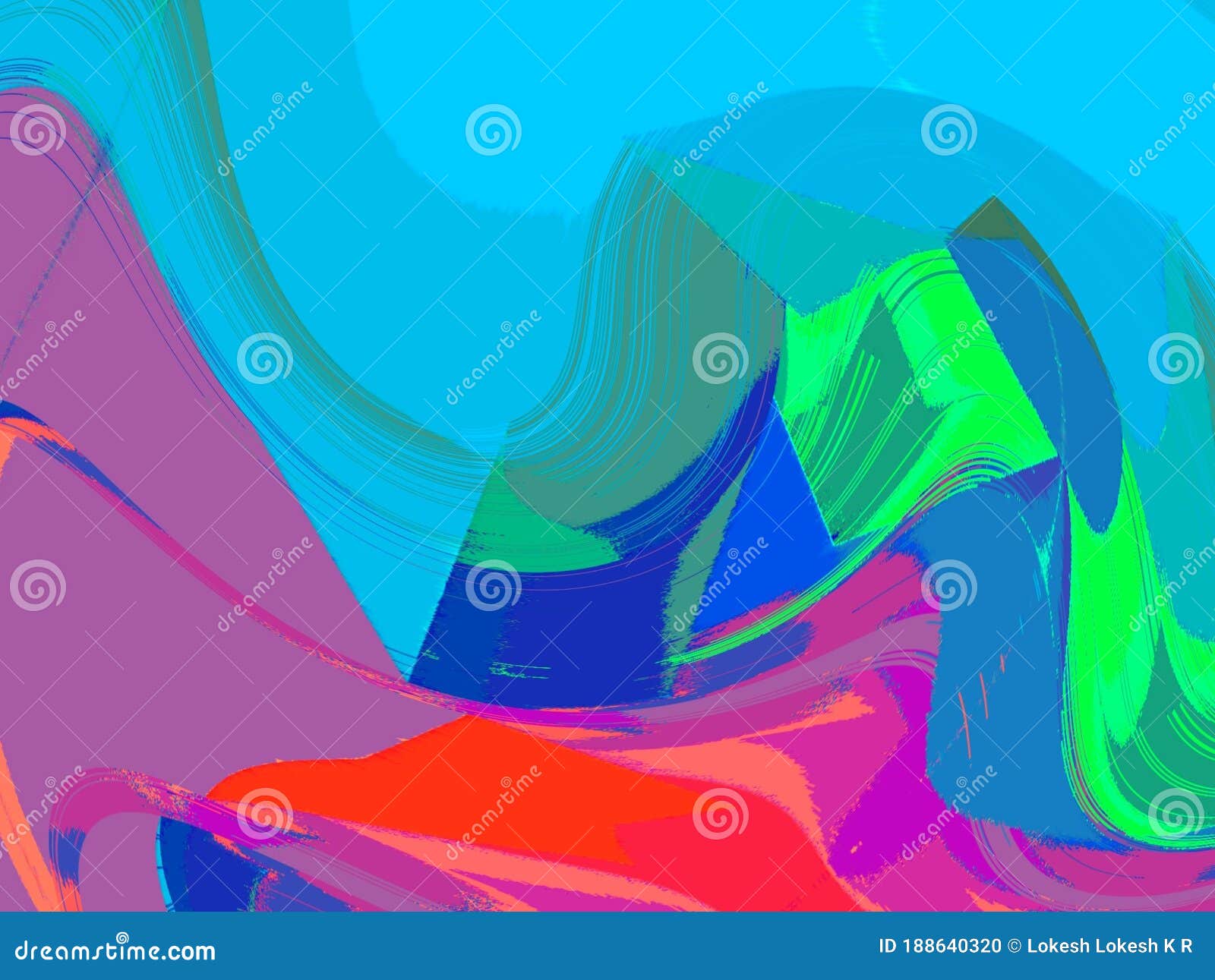 Digital brush stroke stock illustration. Illustration of leaf - 188640320